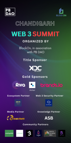 Block On And Panjab DAO Announce Chandigarh Web3 Summit - CoinGenius