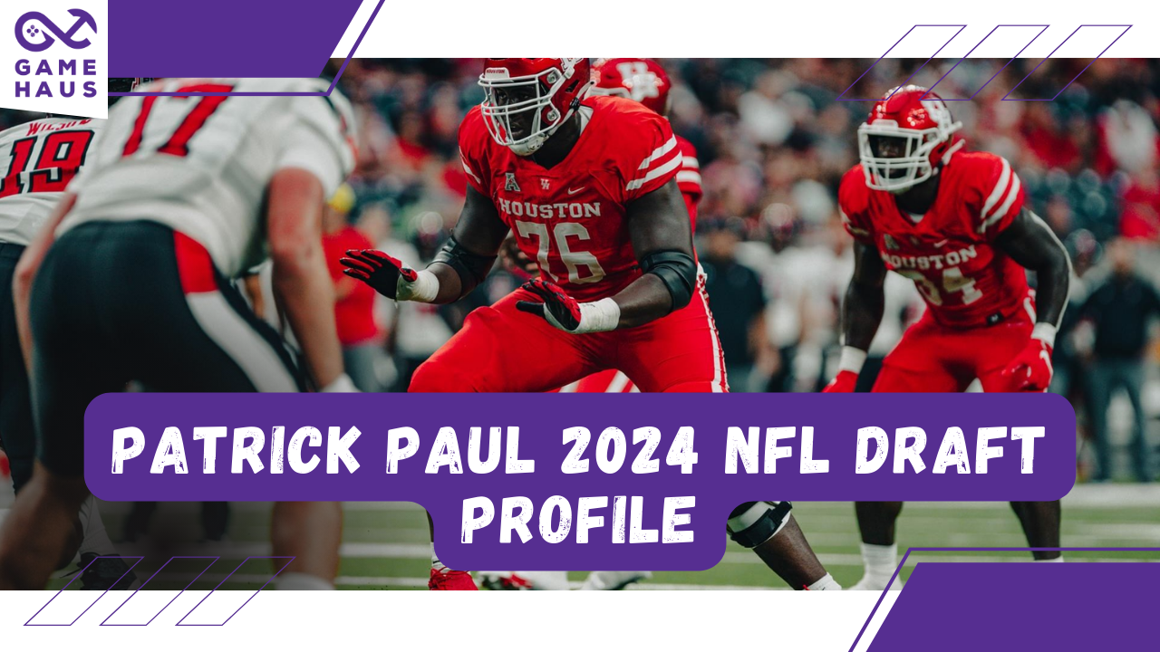 Perfil del Draft de la NFL de Patrick Paul 2024 - Plato Data Intelligence